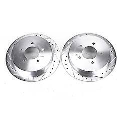 PowerStop Evolution Performance Drilled, Slotted Plated Brake Rotor Pair AR8559XPR - Advance ...