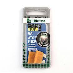 Littelfuse Fuse - ATO Smartglow 32Vdc 5A: 5 Amp, Tan, "It Glows When It Blows", ATO Smartglow, 2 ...