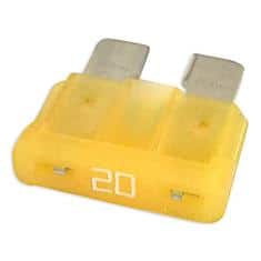 Littelfuse Fuse - ATO Blade 32V Clamshell 20A: 20 Amp, Yellow, ATO, 25 Pack 0ATO020.ZXPRO ...